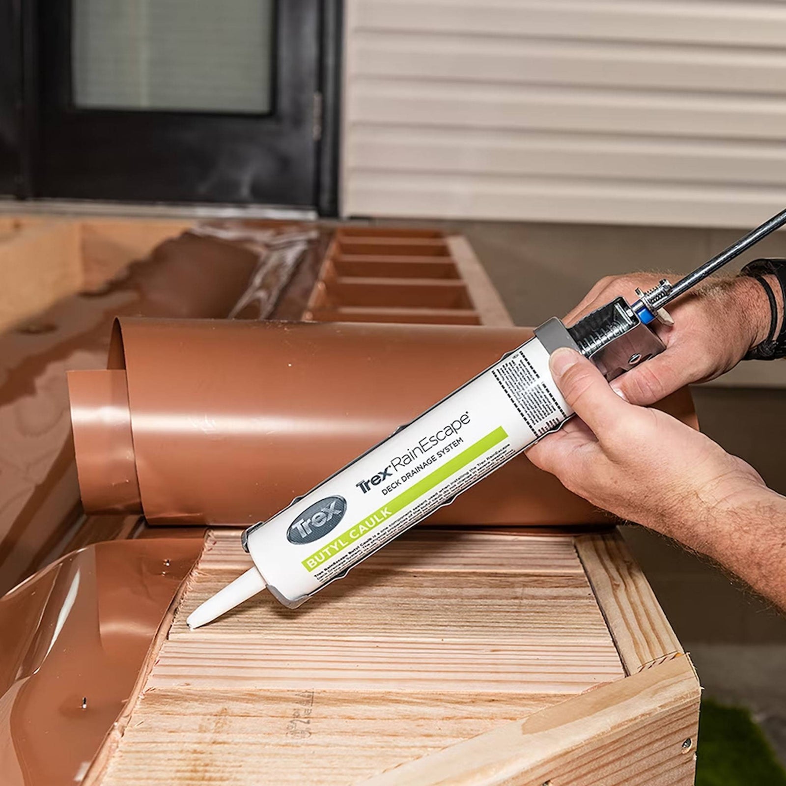 Trex RainEscape Under-Deck Drainage System | Deck Outlet